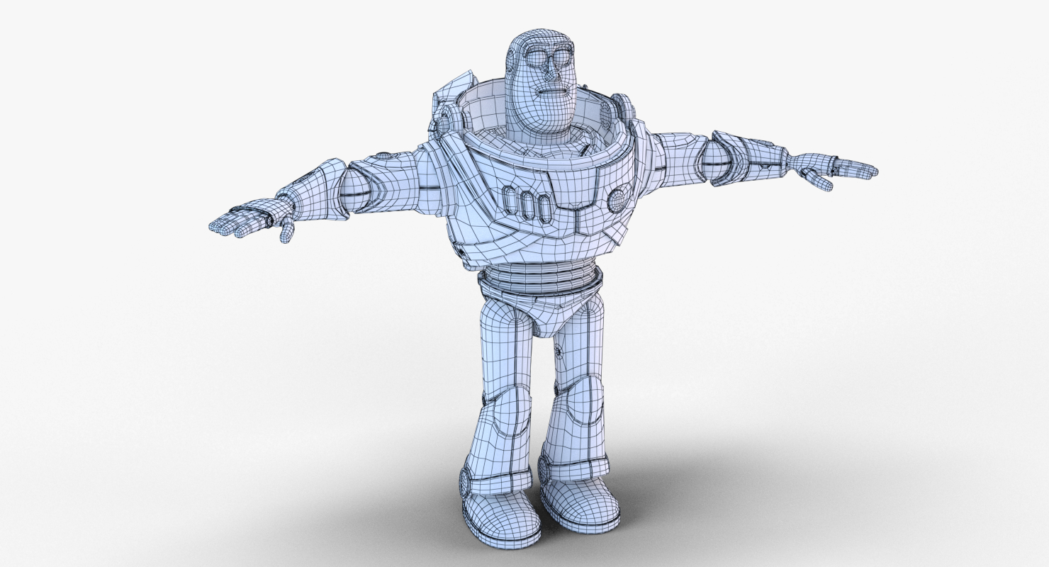 Buzz lightyear model - TurboSquid 1404814