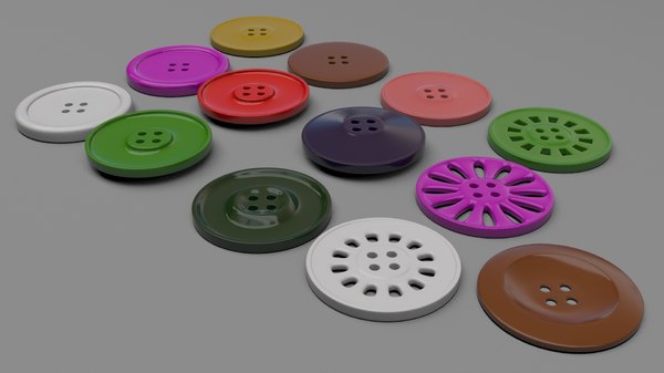 3D Button Models | TurboSquid