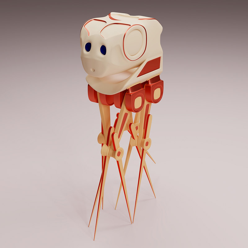 3D robot character model - TurboSquid 1404881