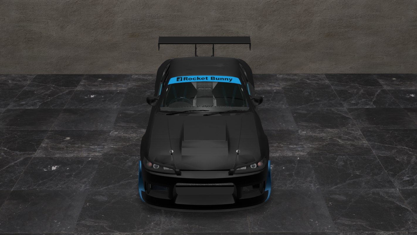 Nissan s15 w rocket 3D model - TurboSquid 1404947
