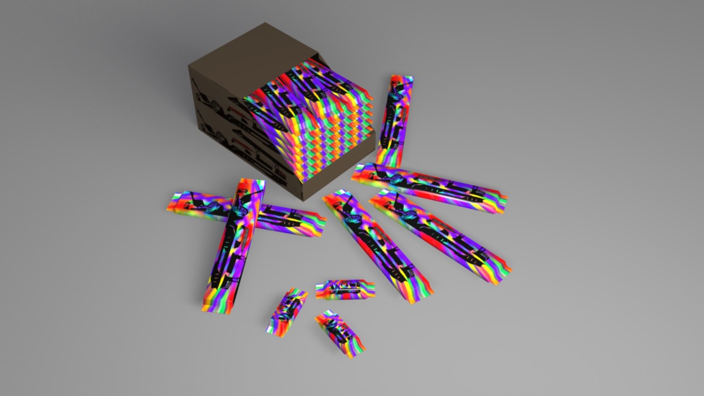 3D pack wafer model - TurboSquid 1404988