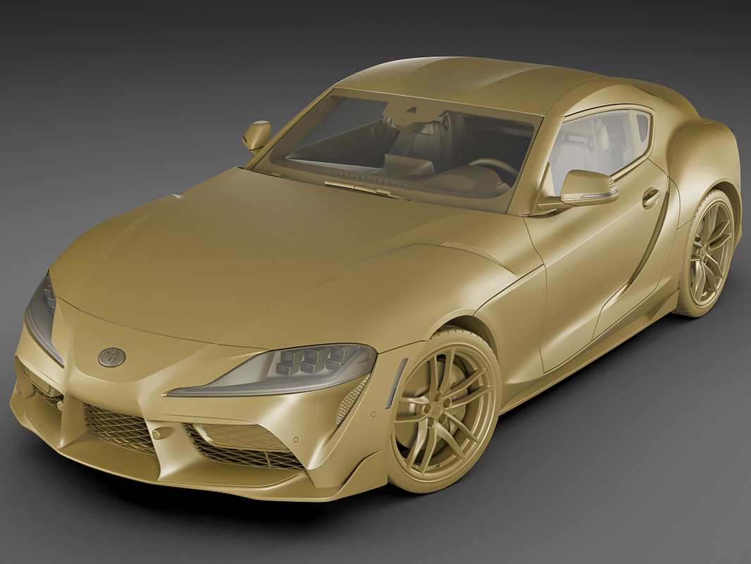 3D toyota supra 2020 - TurboSquid 1405169