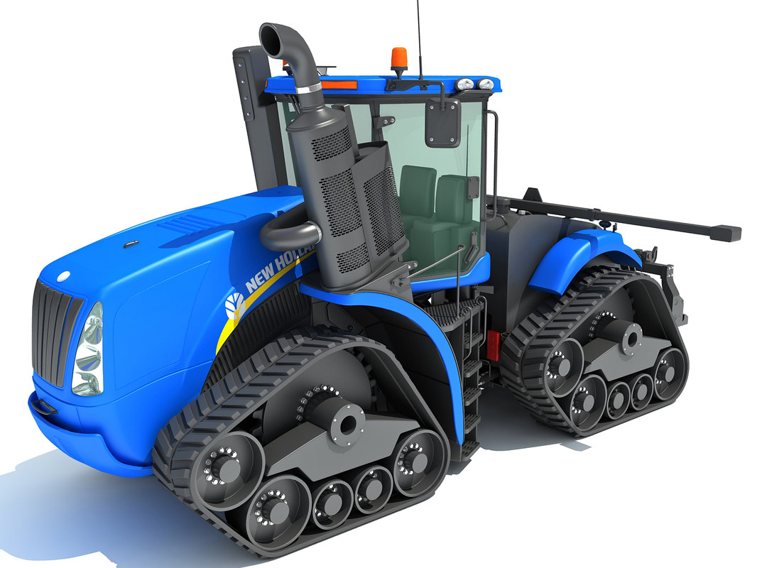 New holland track tractor 3D - TurboSquid 1405148