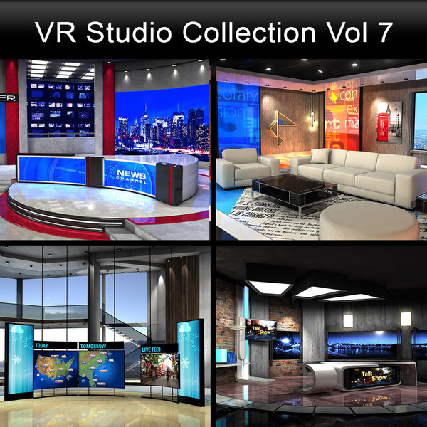 virtual studio 3d model