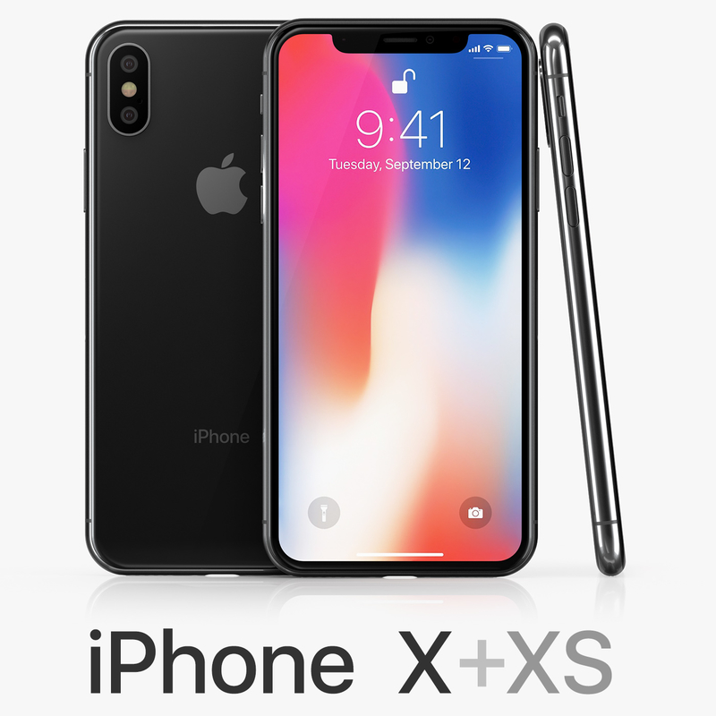 Apple iphone x model - TurboSquid 1202605