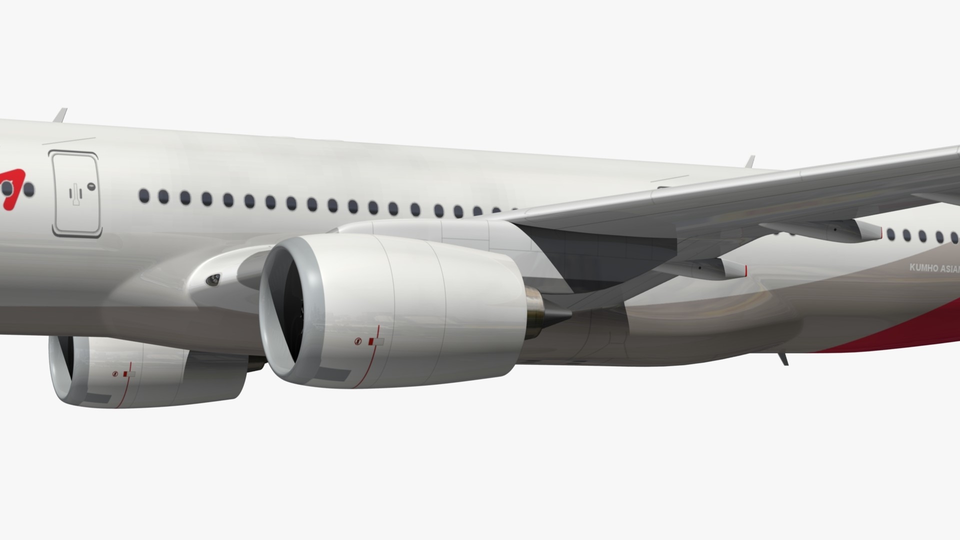 3D airbus a350 model - TurboSquid 1405233