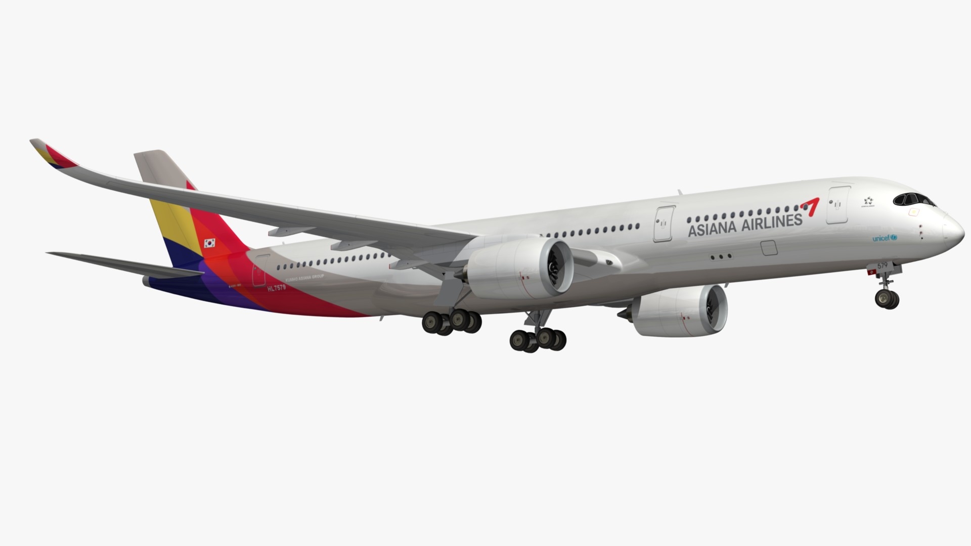 3D airbus a350 model - TurboSquid 1405233