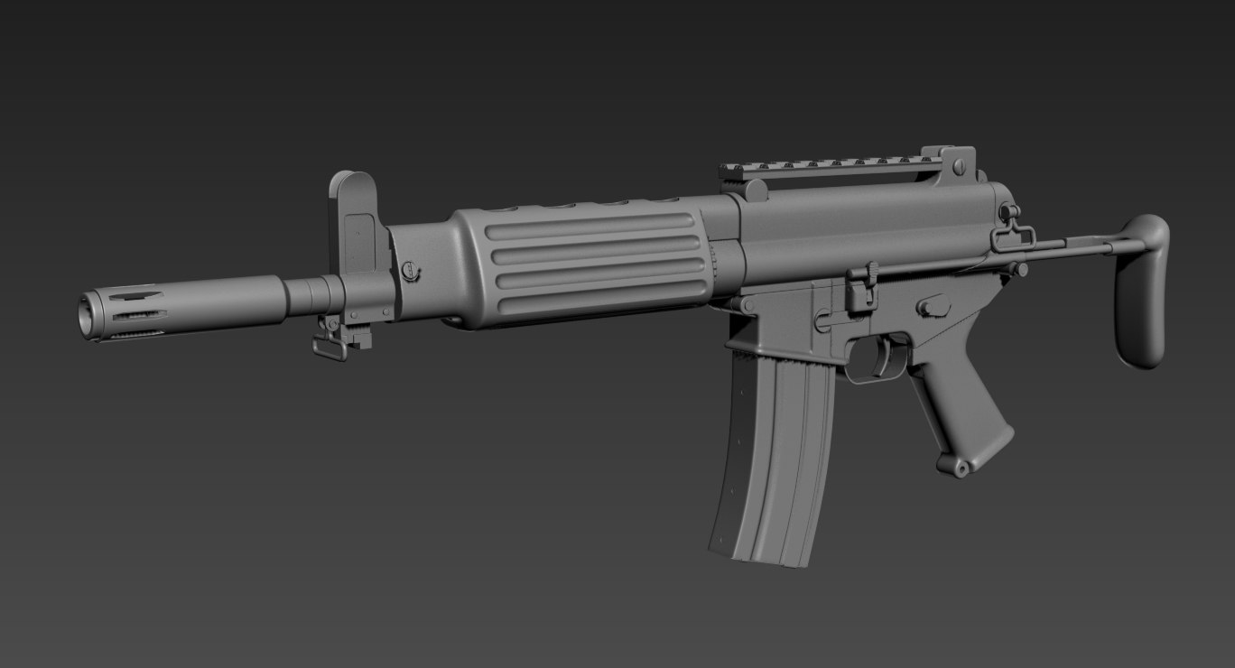 K1A 3D 모델 - TurboSquid 1405301