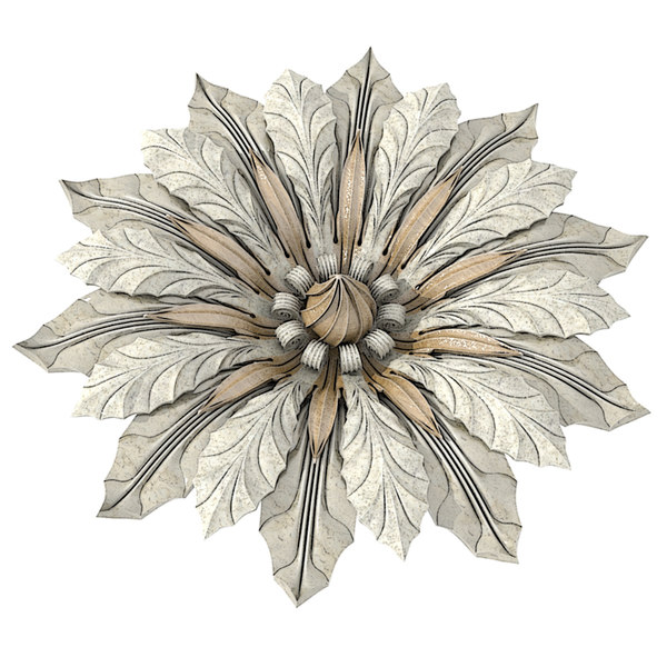 compass rose 3d model