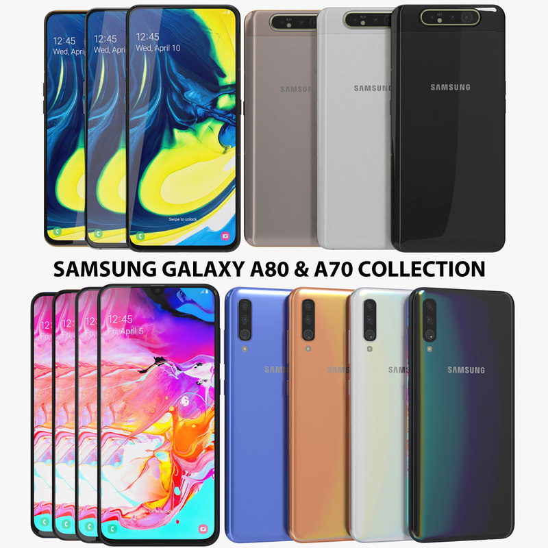 Realistic samsung galaxy a80 model - TurboSquid 1405502