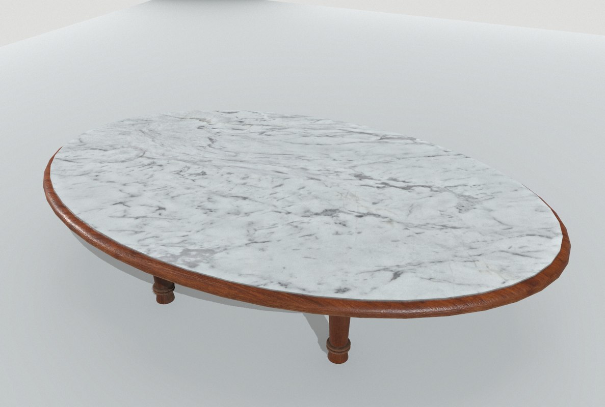 3D table marble - TurboSquid 1405467