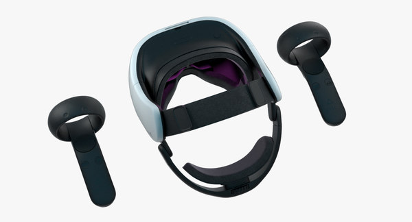 3D model htc vive focus controllers - TurboSquid 1405511