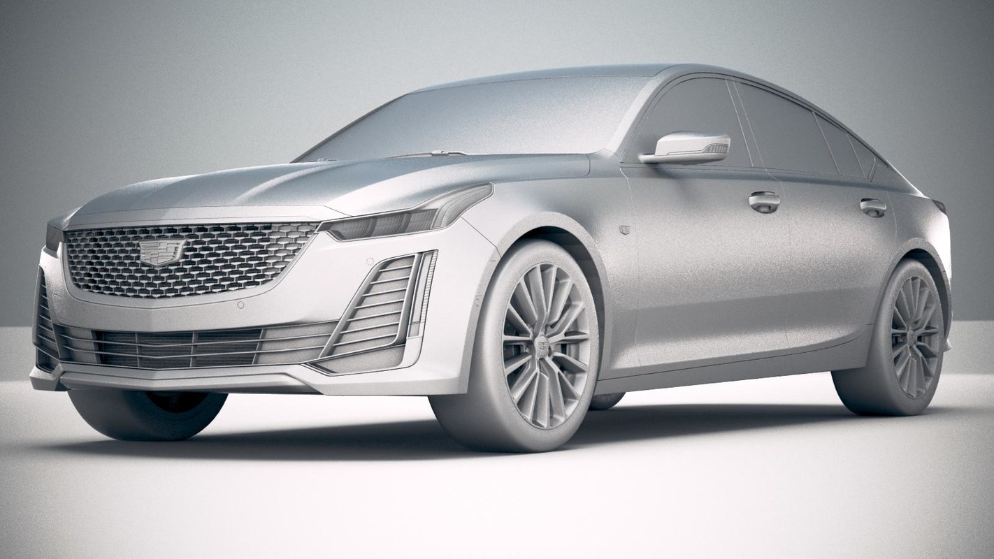 Cadillac ct5 550t 3D model - TurboSquid 1404364