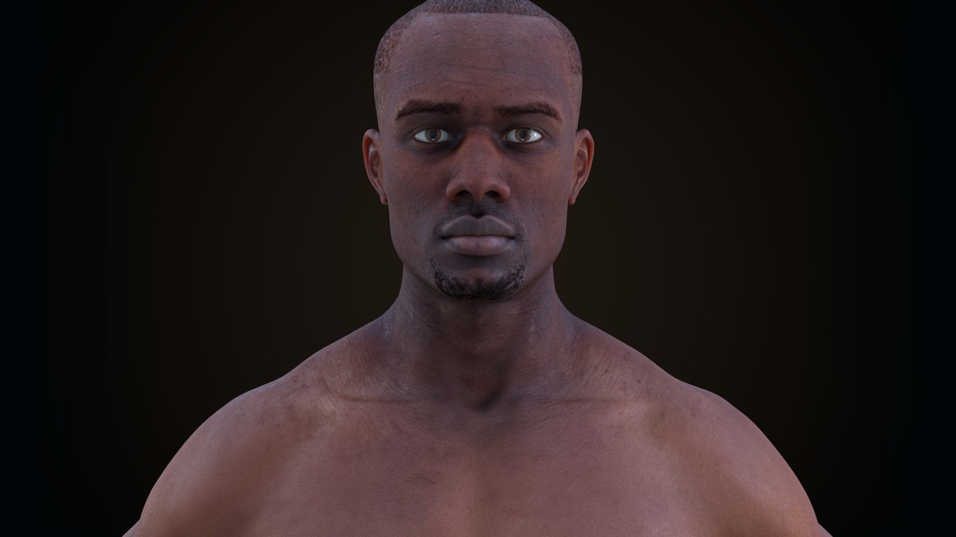 Male character rig head face model - TurboSquid 1405775
