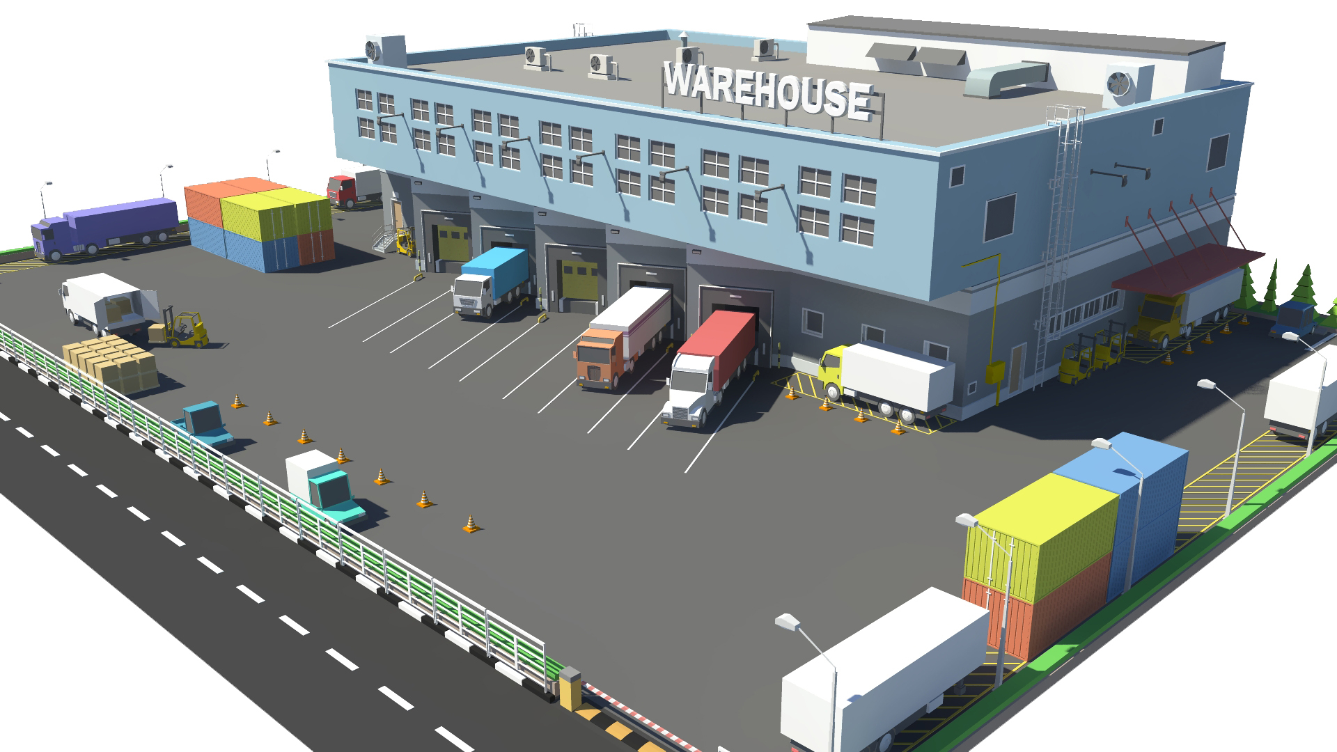 3D house warehouse - TurboSquid 1405879