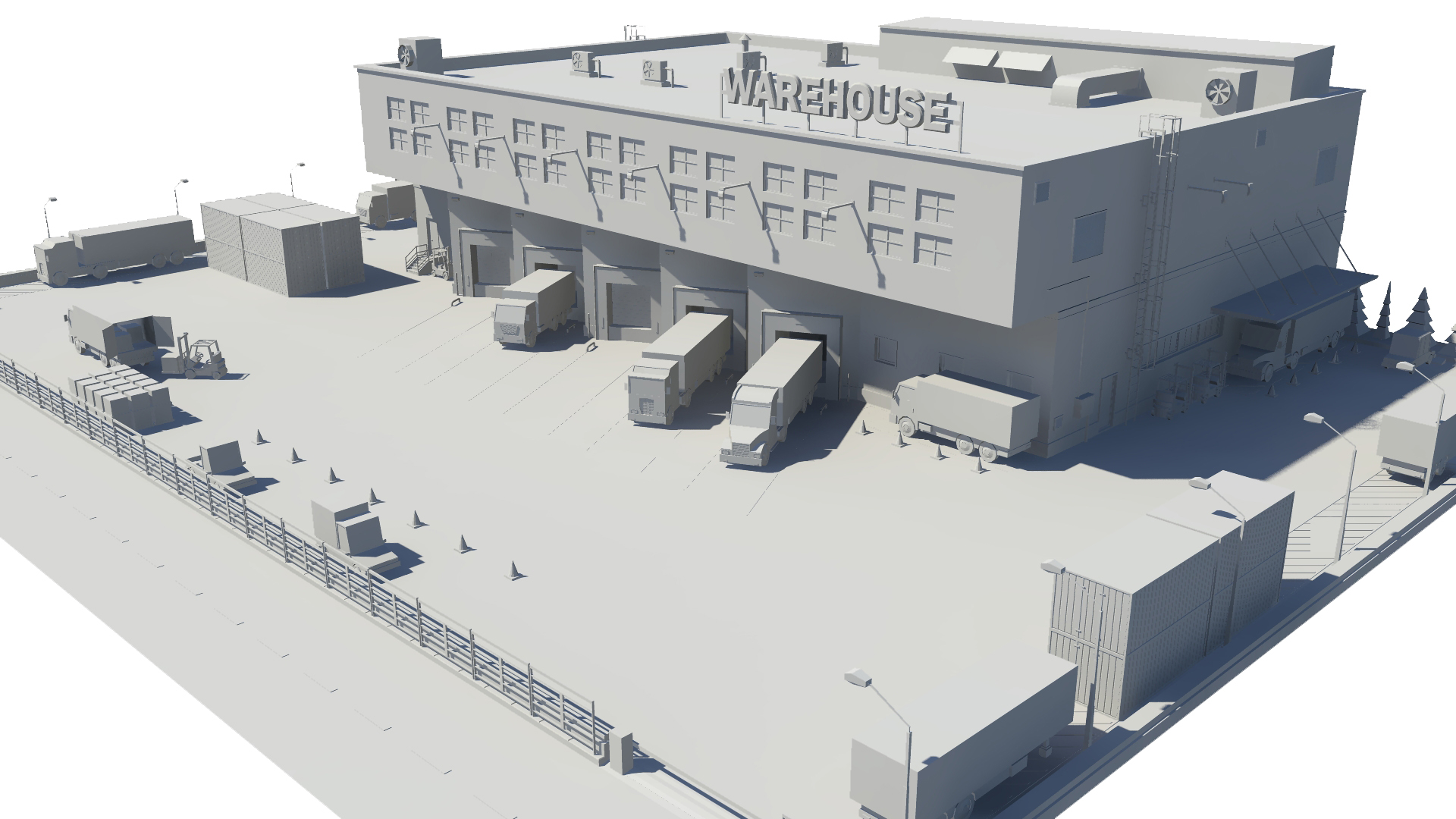 3D house warehouse - TurboSquid 1405879