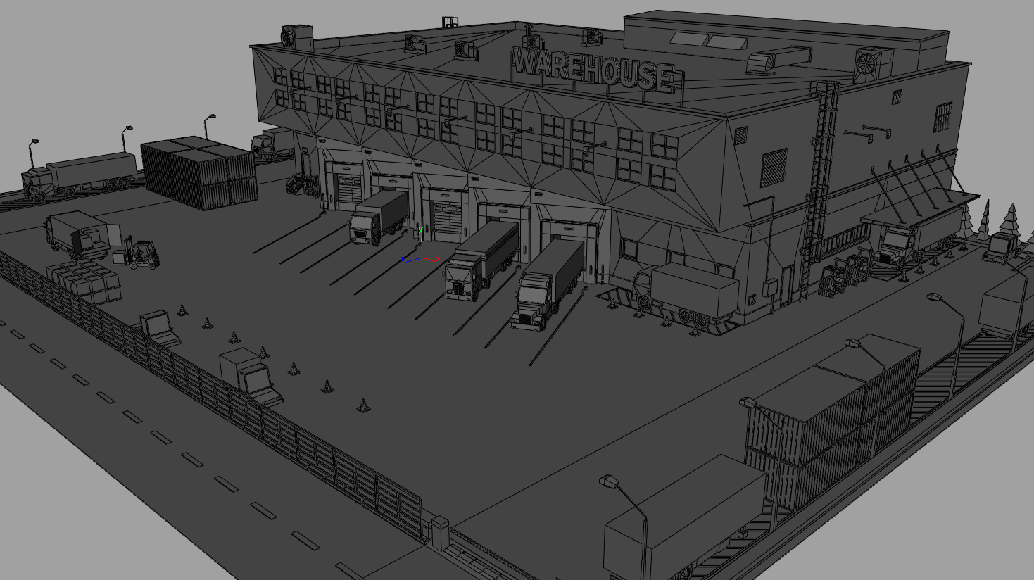 3D house warehouse - TurboSquid 1405879