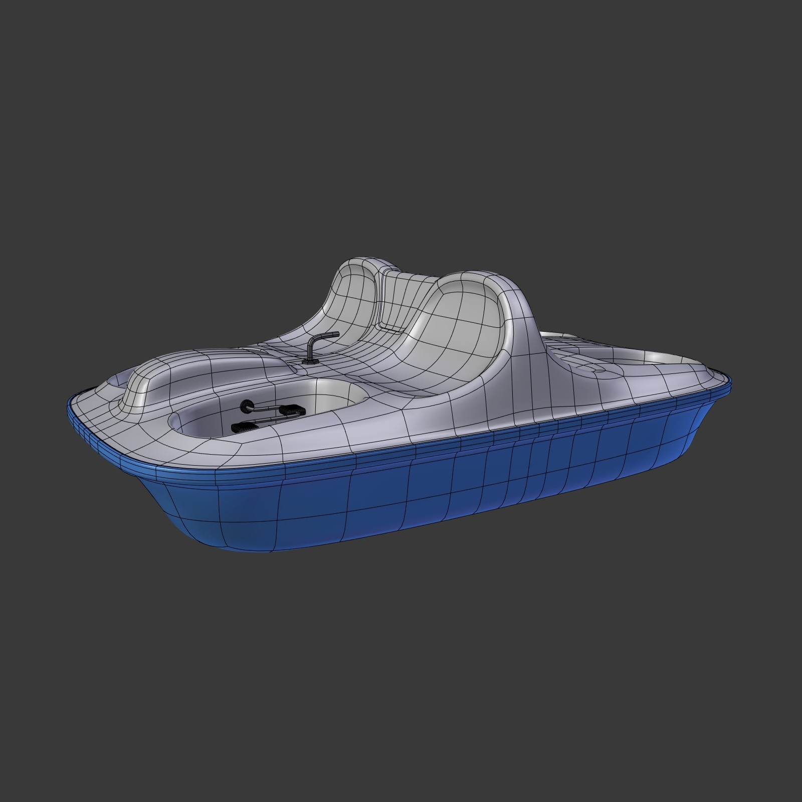 modelo 3d Bote de pedales - TurboSquid 936316