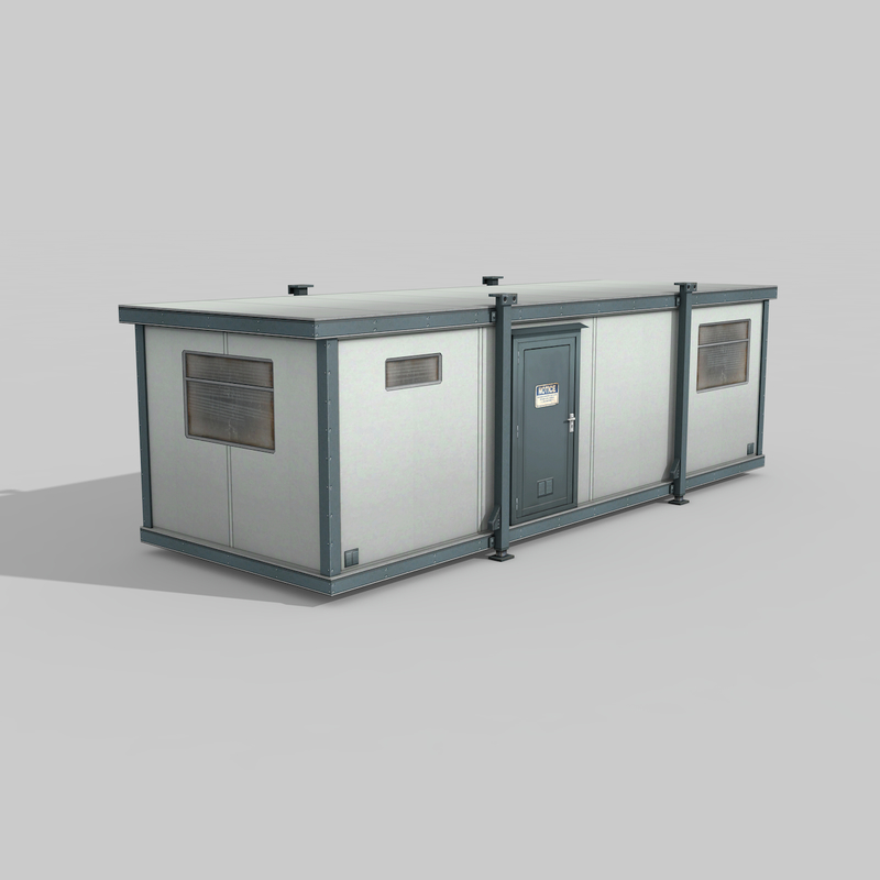 Portacabin ready games 3D model - TurboSquid 1405916