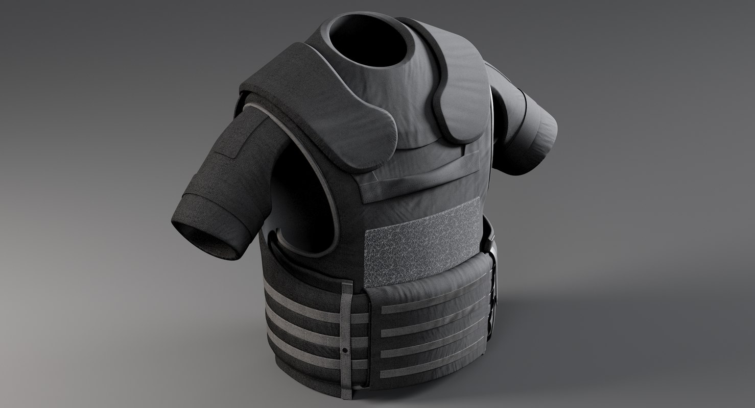 3D body armor - TurboSquid 1405970