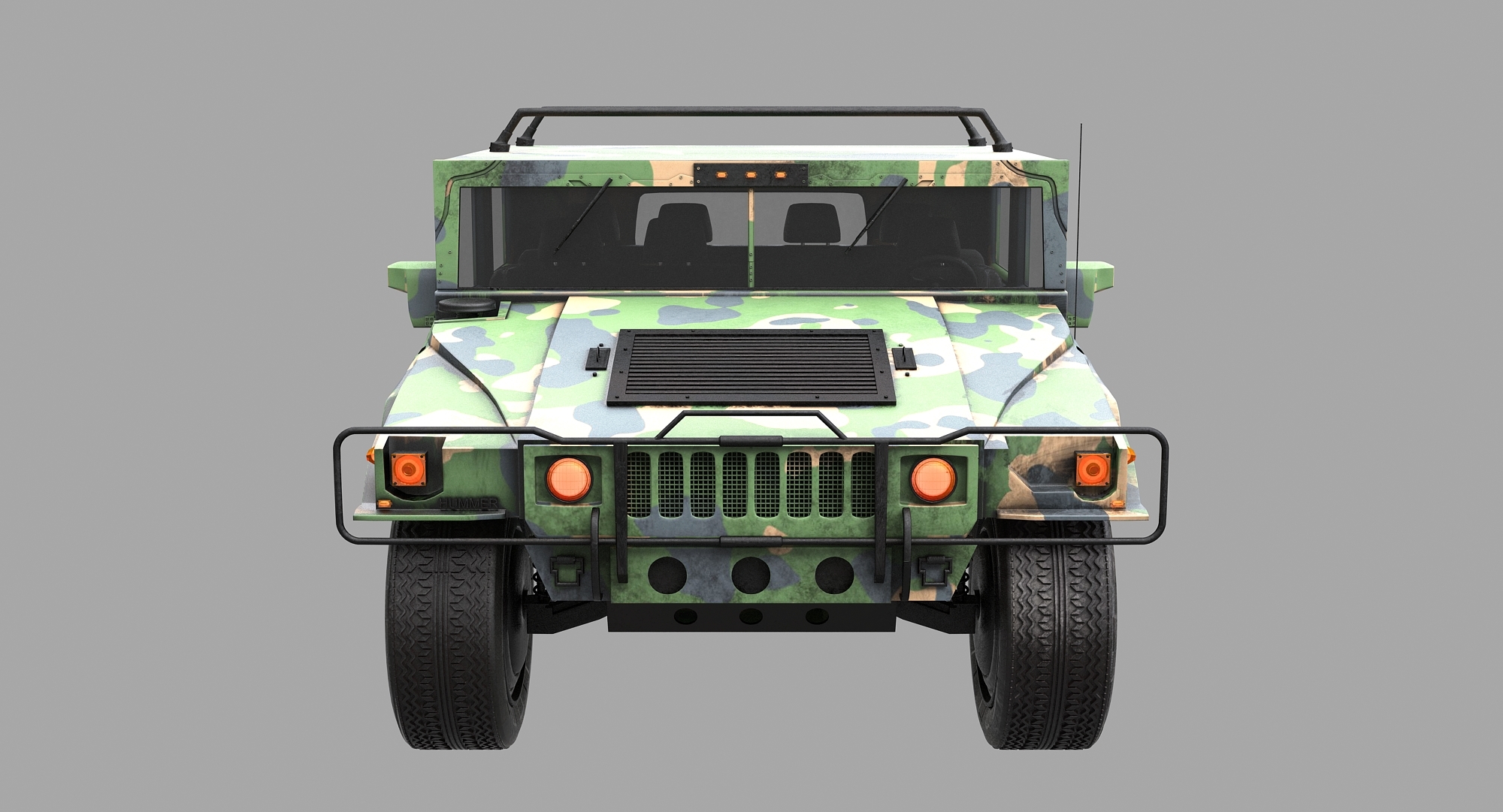 H1 humvee 3D model - TurboSquid 1405980