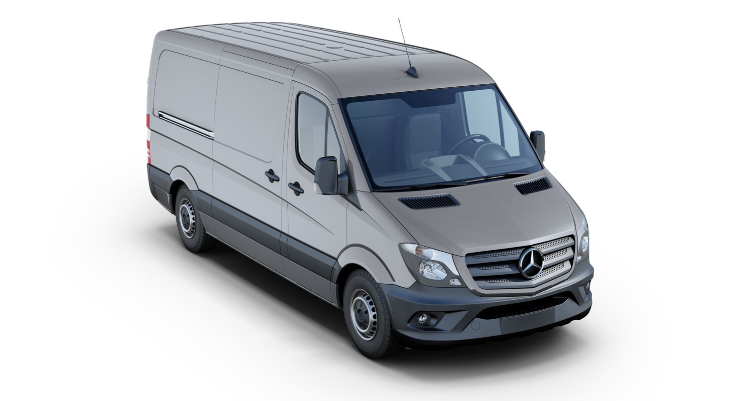 3D model mercedes-benz sprinter - TurboSquid 1405954