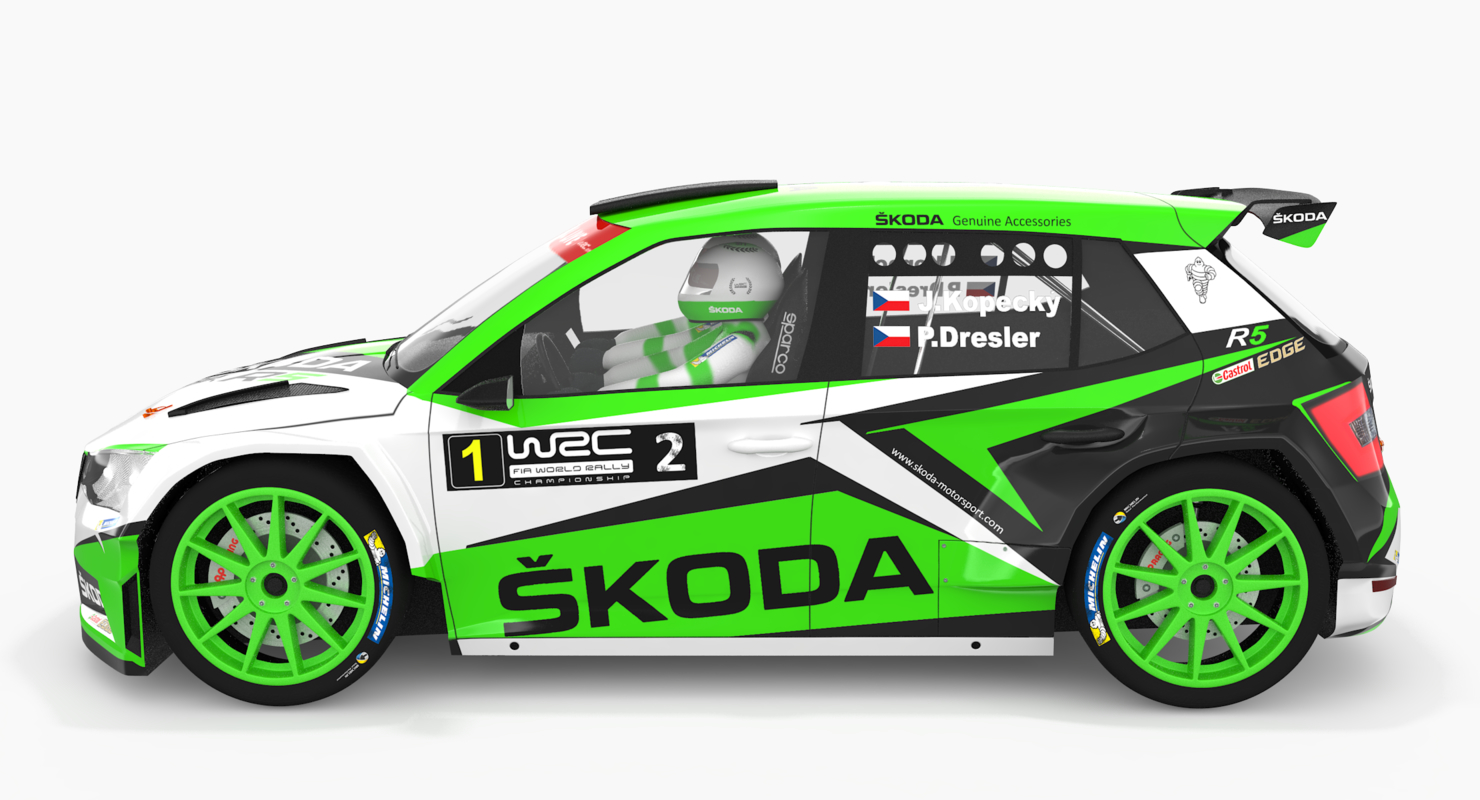 3D model skoda fabia r5 2019 - TurboSquid 1406311