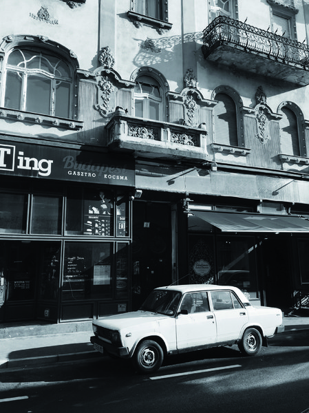 Stock JPEG Budapest past car