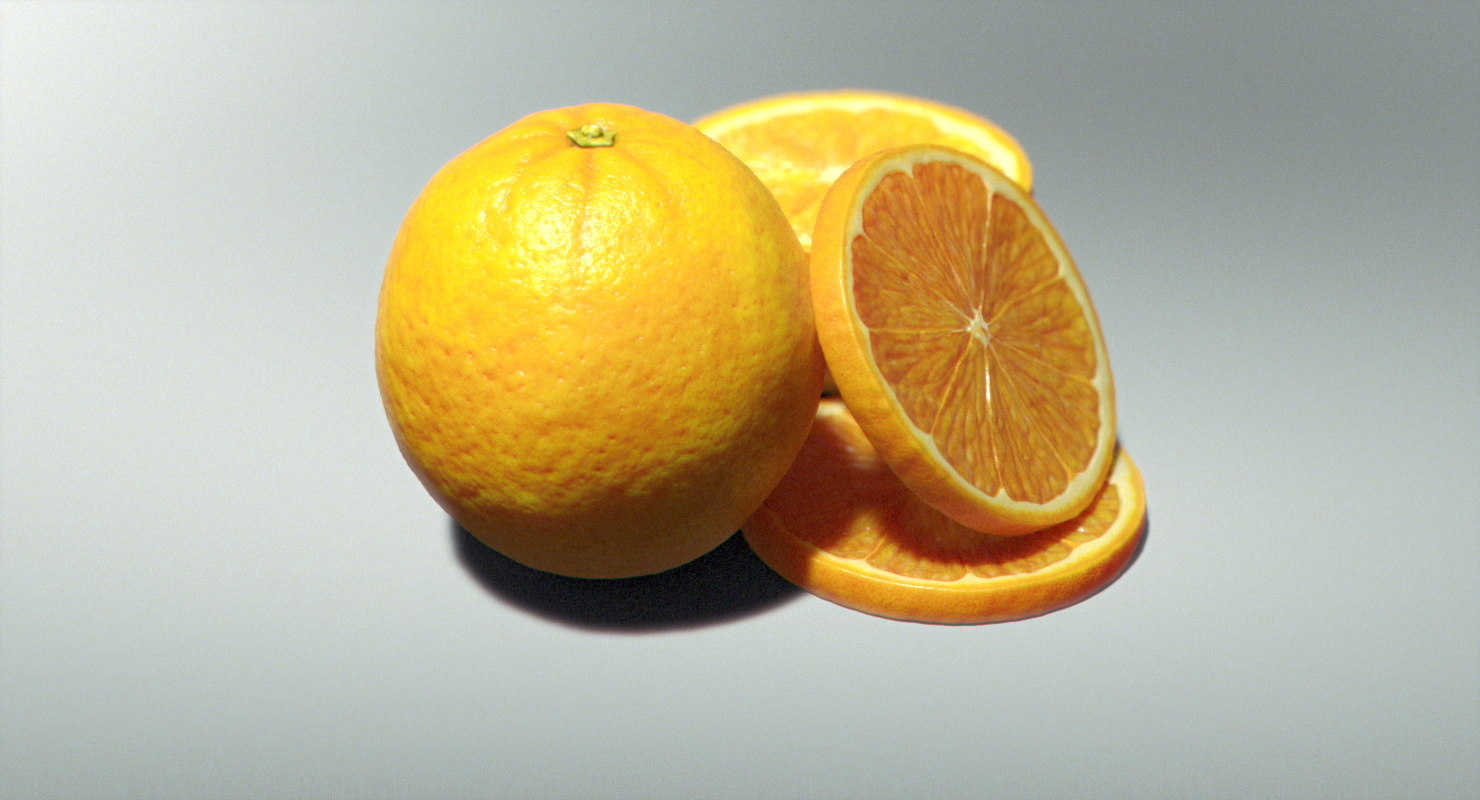 Oranges realistic real model - TurboSquid 1406374