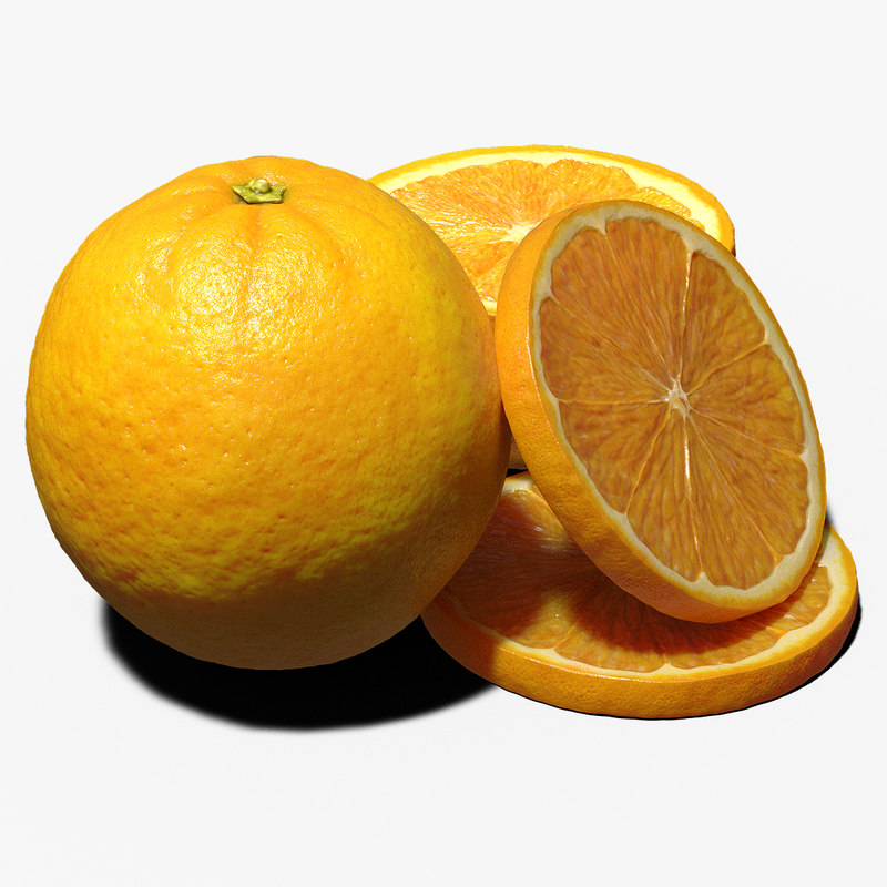 Oranges realistic real model - TurboSquid 1406374