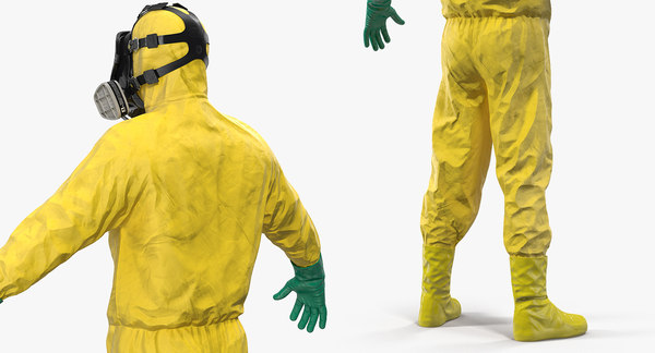 Hazmat removal worker rigged 3D model - TurboSquid 1435531