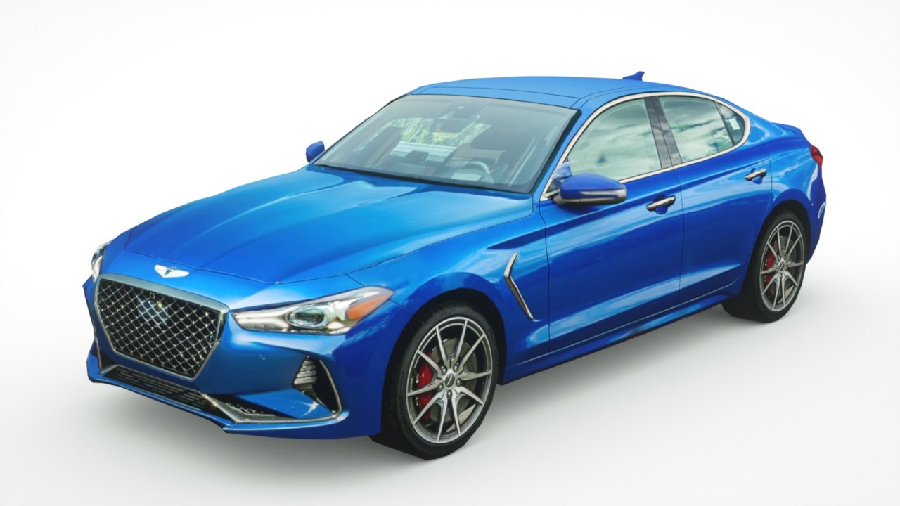 Genesis g70 3D model - TurboSquid 1406505