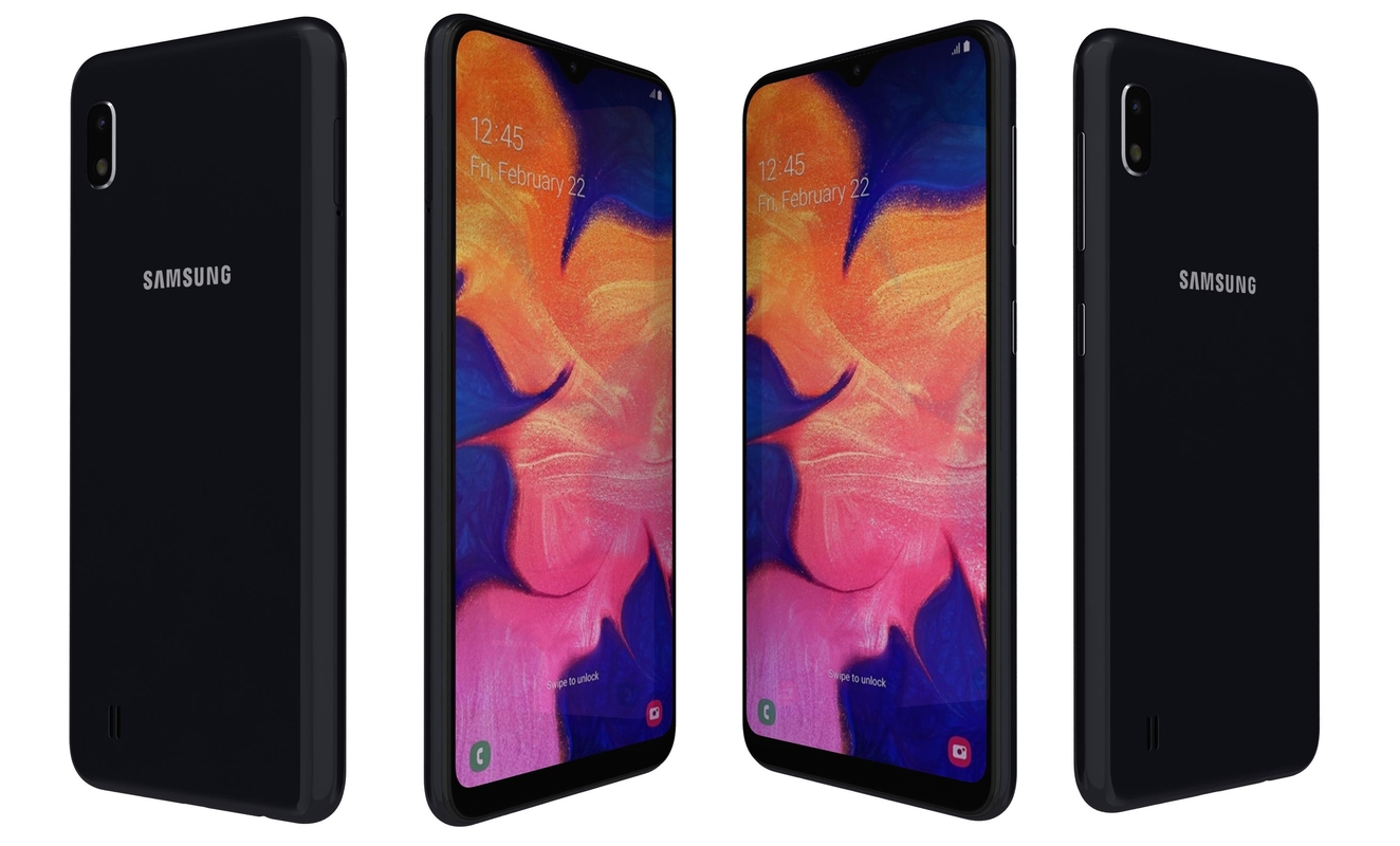 삼성 갤럭시 A10 모든 색상 3D 모델 - TurboSquid 1406503