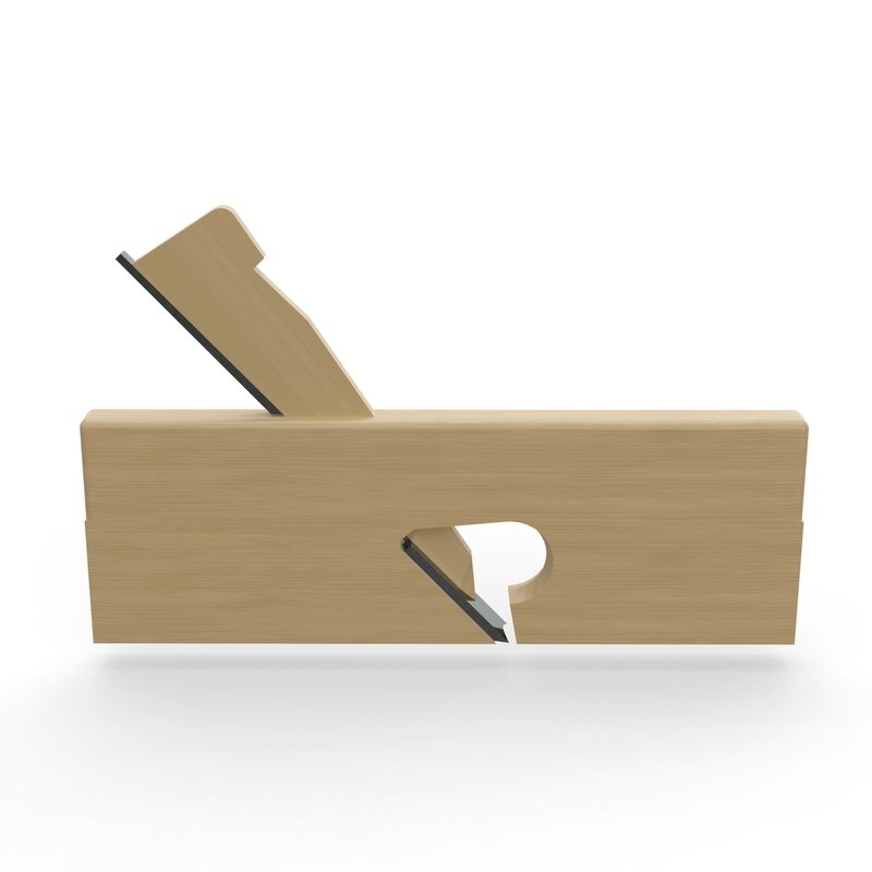 Wood hand plane 3D model - TurboSquid 1406519