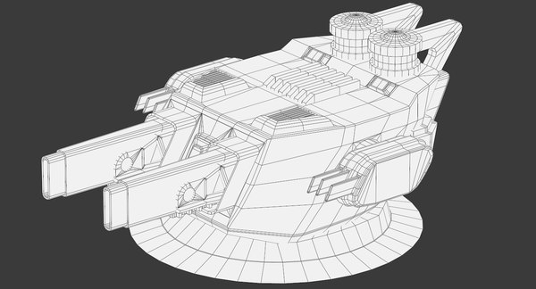 Heavy plasma cannon 2 3D model - TurboSquid 1406577