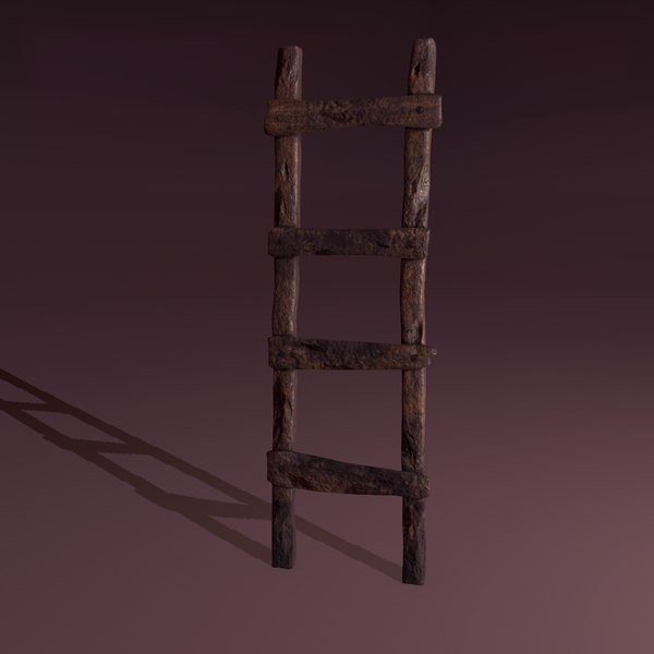 Old dirty ladder 3D model - TurboSquid 1406584