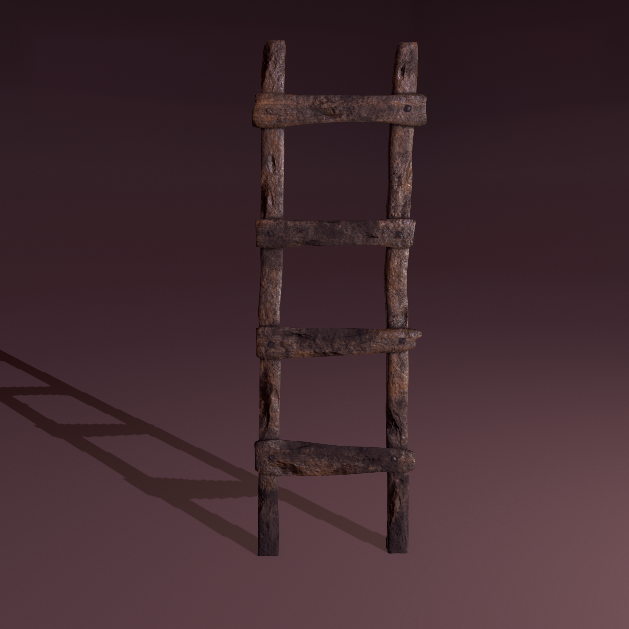 Old dirty ladder 3D model - TurboSquid 1406584