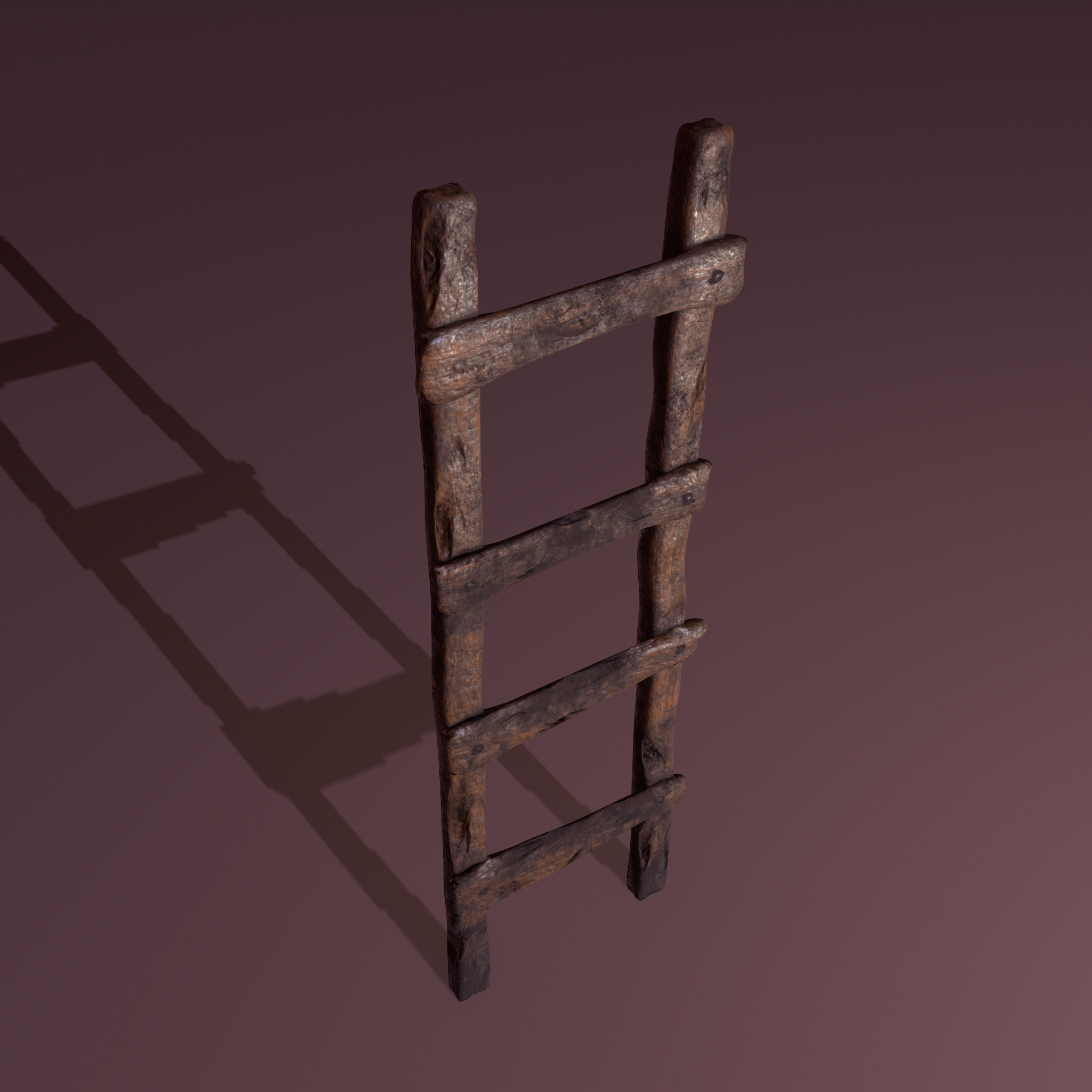 Old dirty ladder 3D model - TurboSquid 1406584