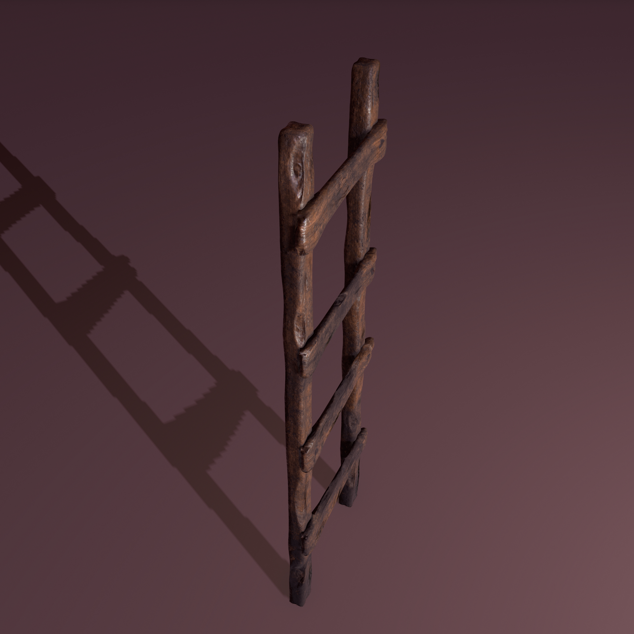 Old dirty ladder 3D model - TurboSquid 1406584