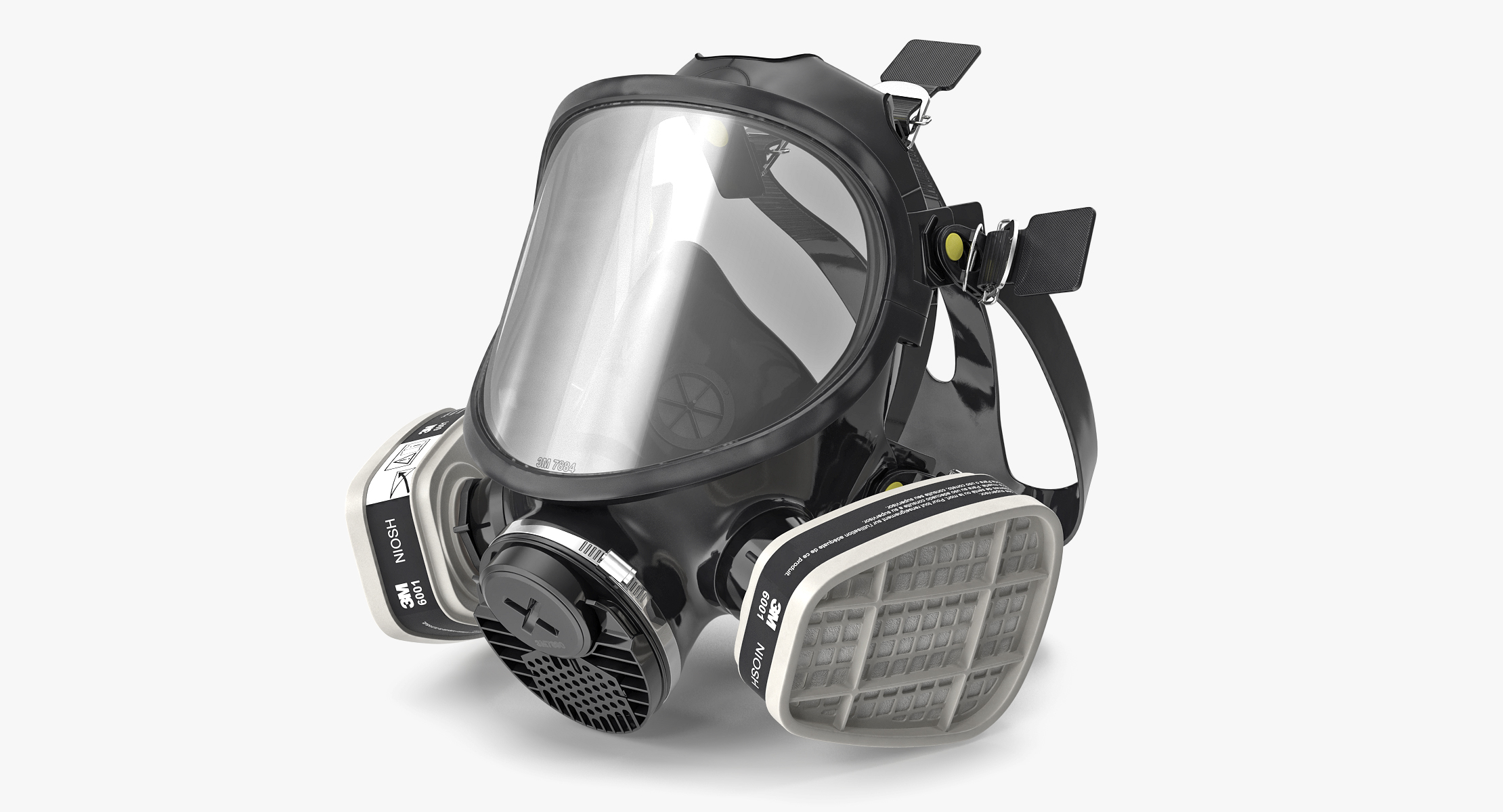 3D model respirators gas mask - TurboSquid 1406675