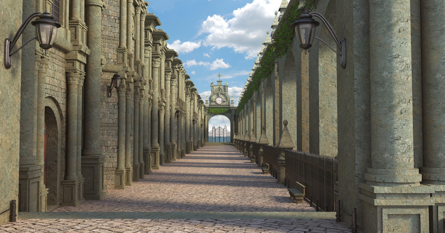 Street fantasy 3D - TurboSquid 1406657