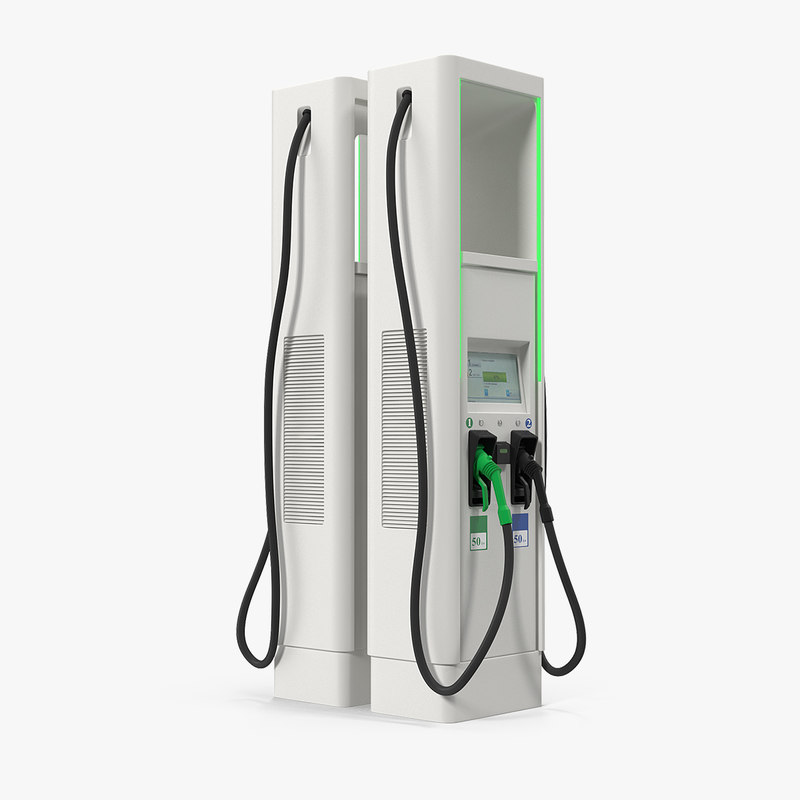Ev charger charging 3D model - TurboSquid 1407638