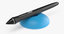 3D graphic tablet pen generic - TurboSquid 1407058