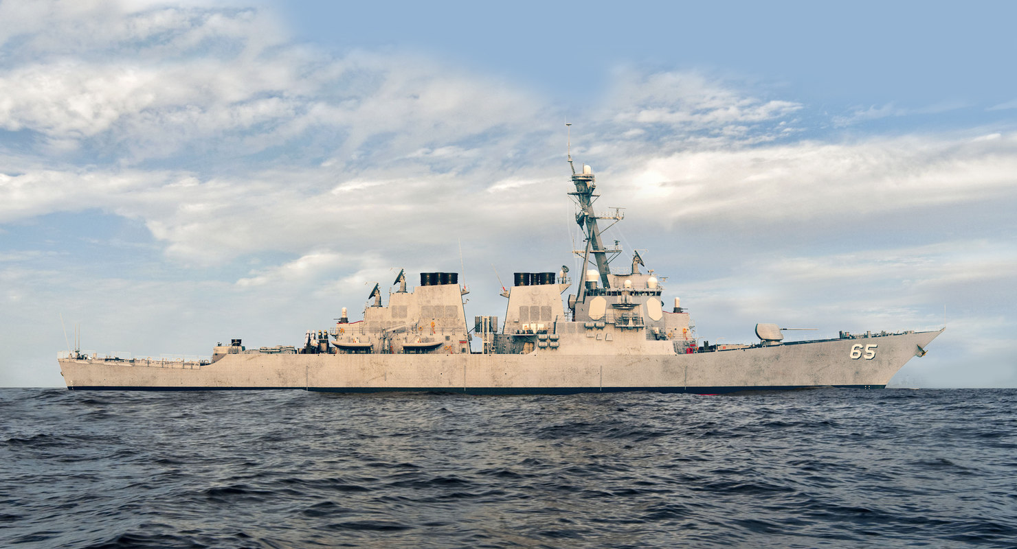 3D uss benfold ddg - TurboSquid 1407064