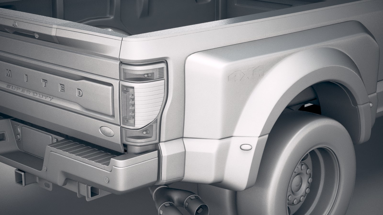 Superduty 2020 f450 3D model - TurboSquid 1399202