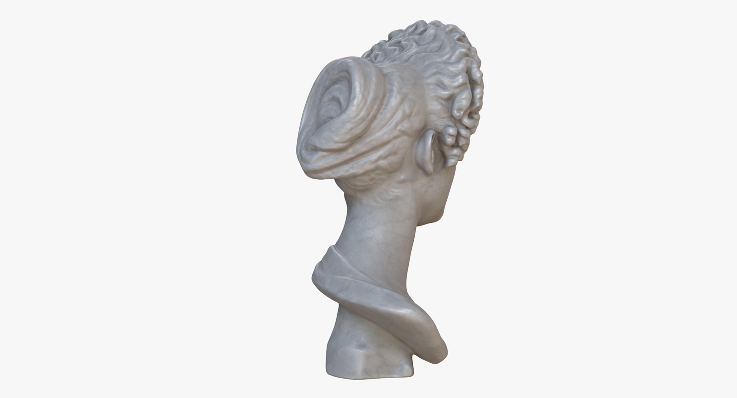 Flavian woman bust 3D - TurboSquid 1407070