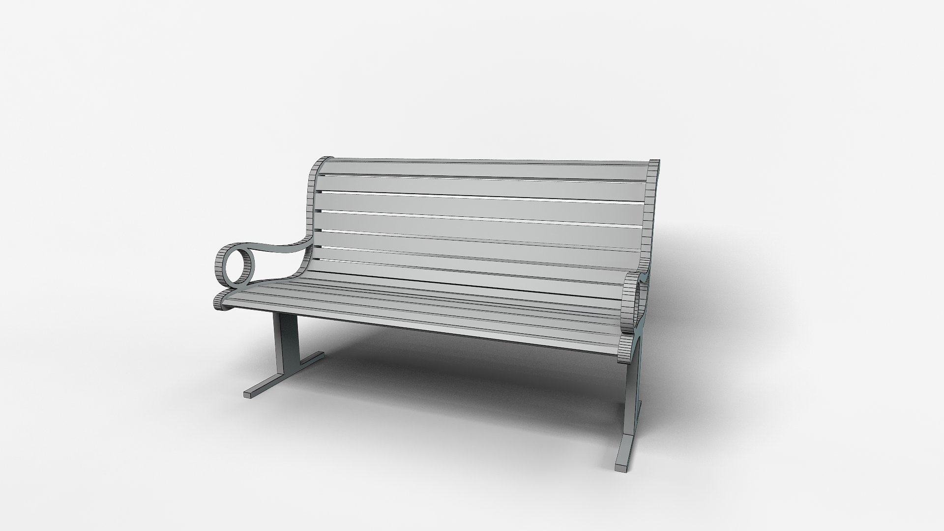 Bench seat 3D model - TurboSquid 1407057
