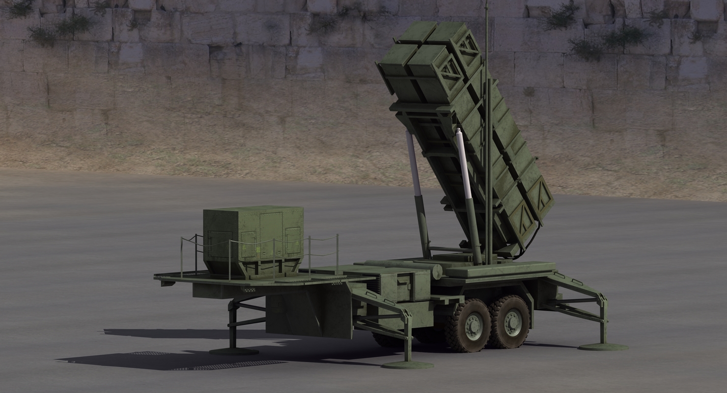 Mim-104 patriot missile model - TurboSquid 1407084