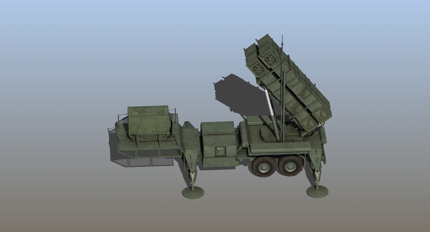 Mim-104 patriot missile model - TurboSquid 1407084