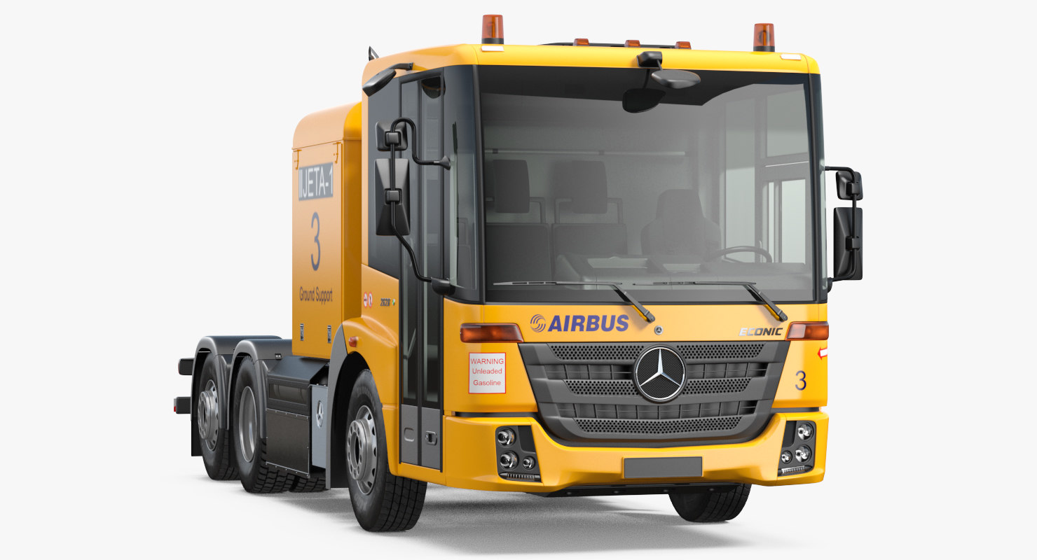 Mercedes-benz econic 2630 3D model - TurboSquid 1407621